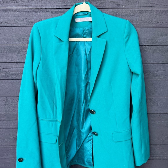 ASOS | Jackets & Coats | Teal Springsummer Asos Blazer | Poshmark